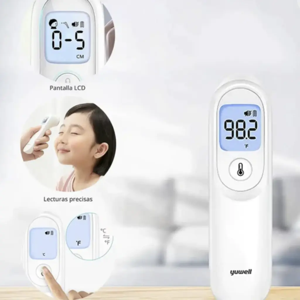Termometro infrarrojo profesional, Yuwell | Mediplus Equipos Médicos